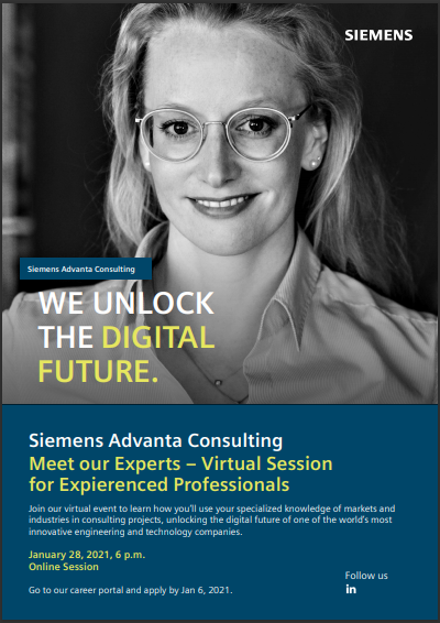 Meet our Experts – Virtual Session for Expierenced Professionals | SQUEAKER